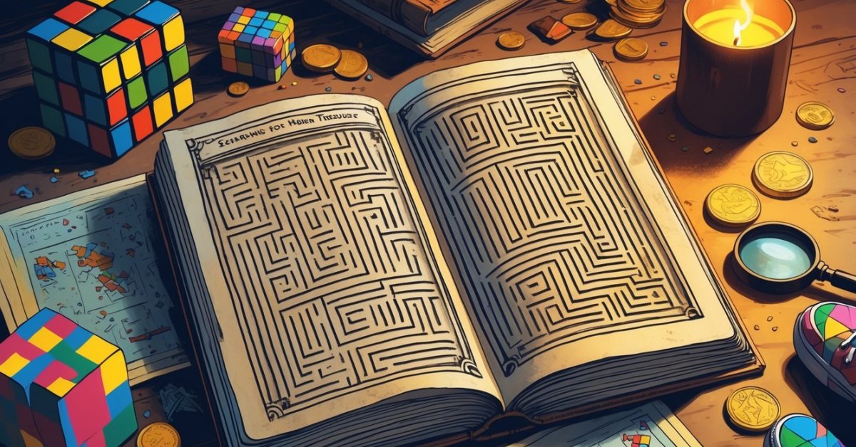 The Secret: Searching For Hidden Treasures From A 1980s Puzzle Book ...