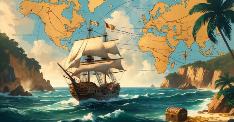 Captain Kidd's Treasure: Journey From East Coast Shores To Caribbean Seas